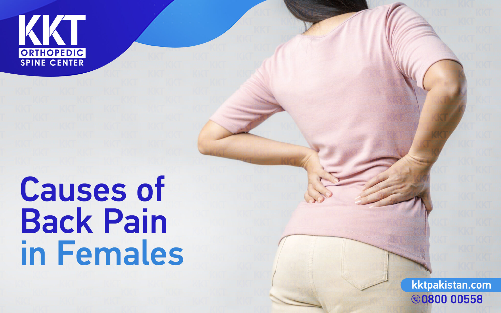 Causes of Back Pain in Females - KKT Orthopedic Spine Center